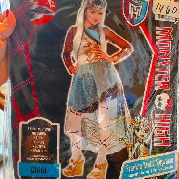 Costumes | Monster High Frankie Stein Supreme Costume New | Poshmark